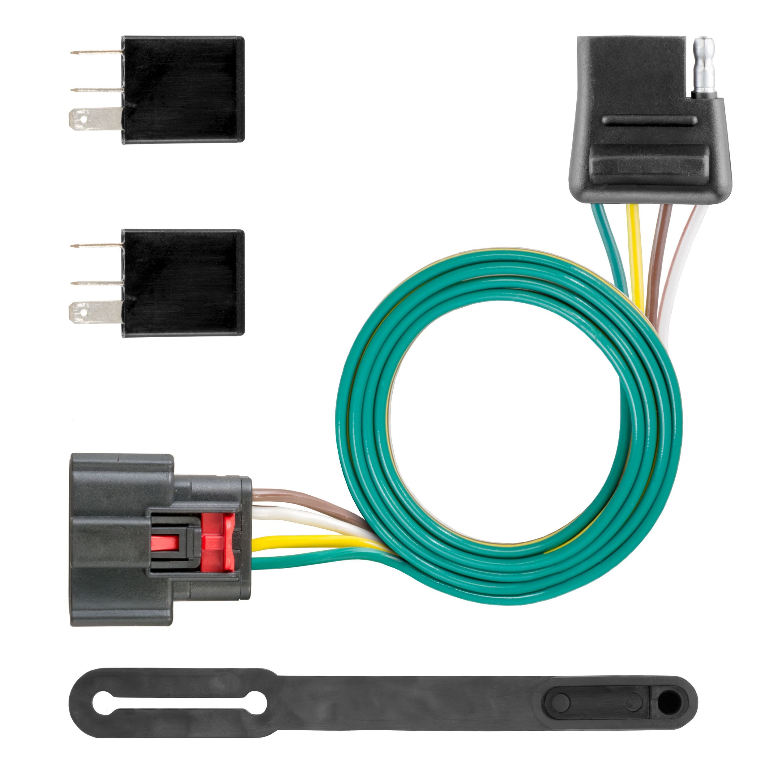 CURT 56375 Vehicle Side Custom 4 Pin Trailer Wiring Harness Fits Select Chevrolet Equinox Canadian Tire
