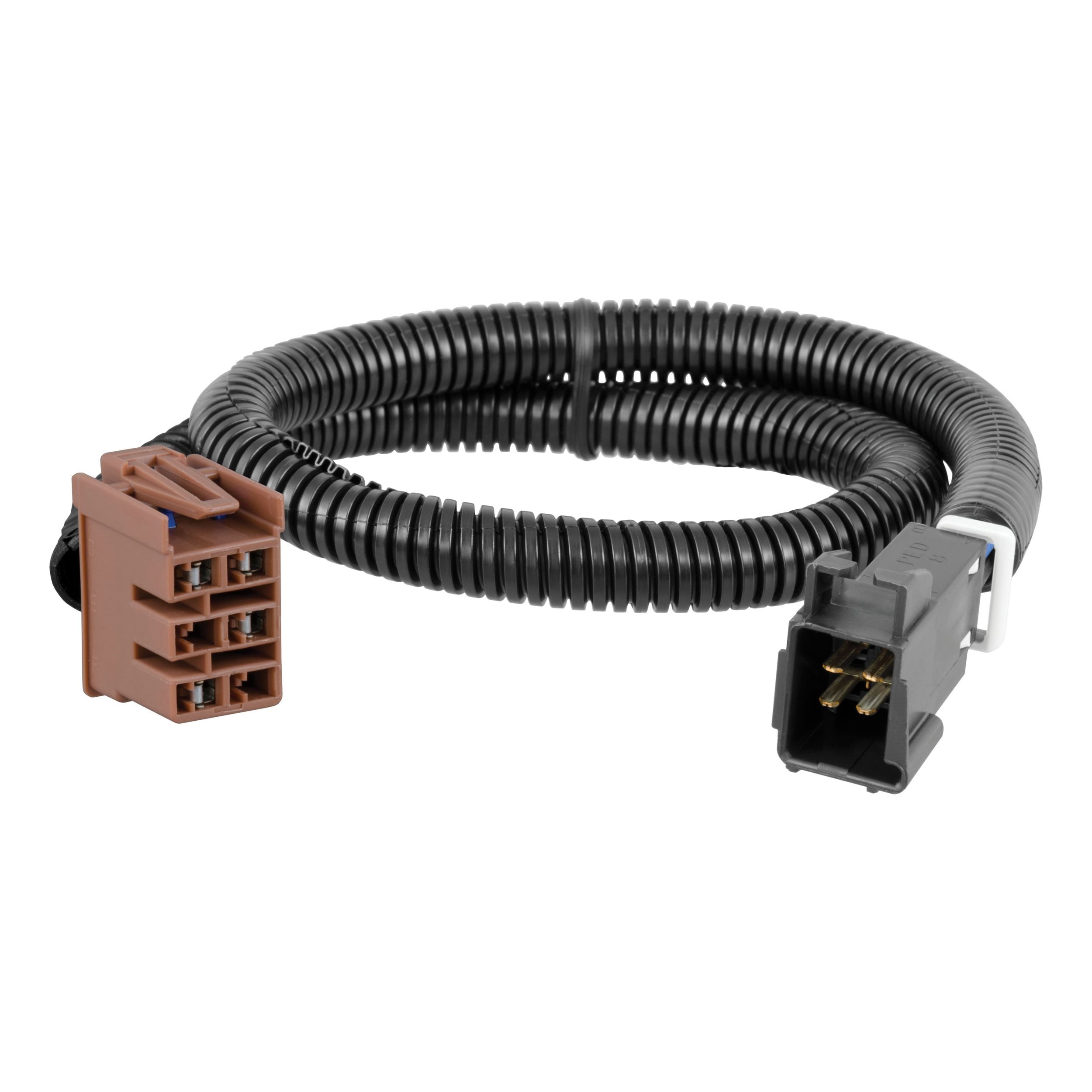 CURT 51353 Quick Plug Electric Trailer Brake Controller Wiring Harness ...