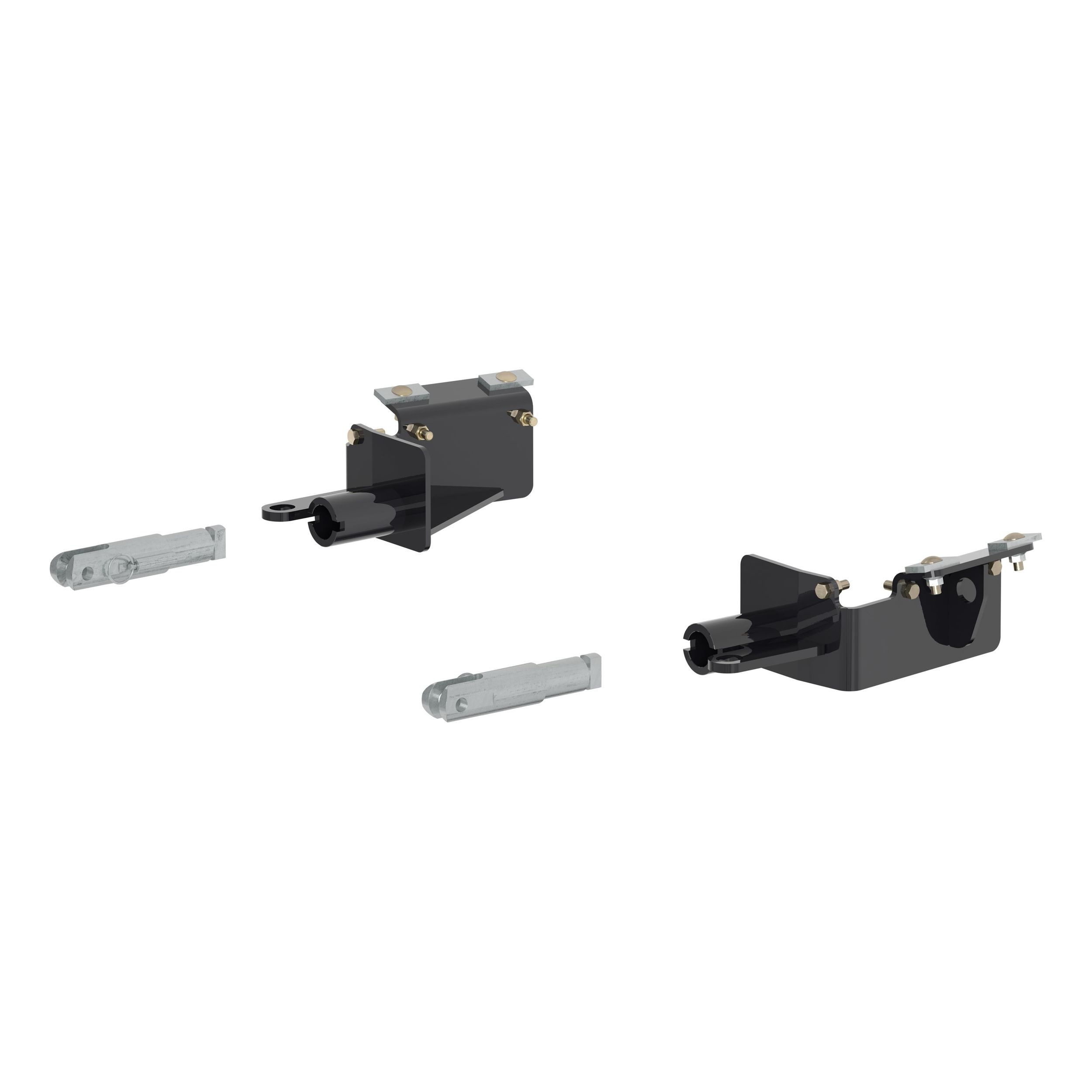 CURT 70136 Custom Tow Bar Base Plate Brackets for Dinghy Towing, Fits ...