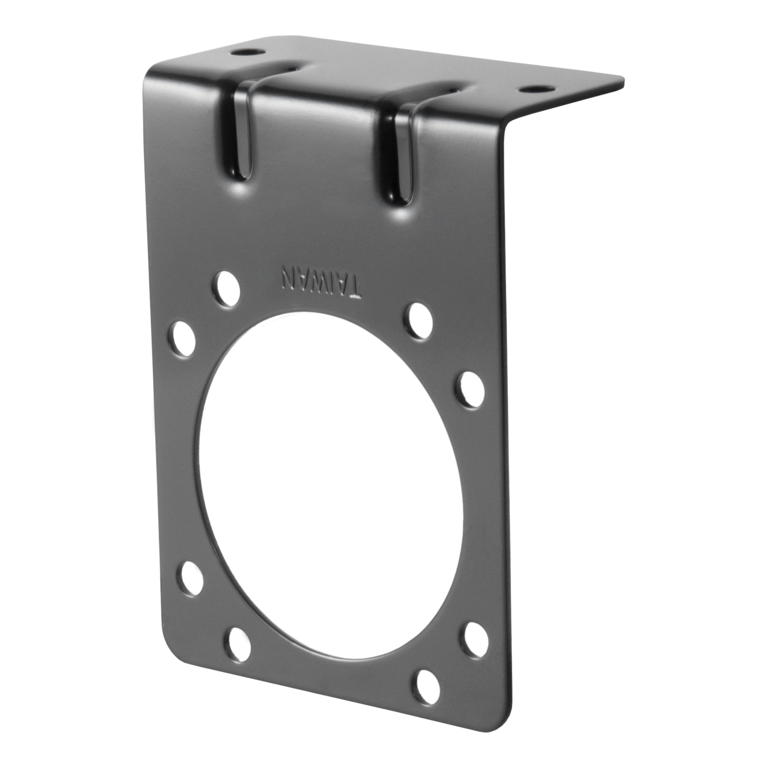 CURT 58290 Connector Mounting Bracket for 7-Way RV Blade (Black ...