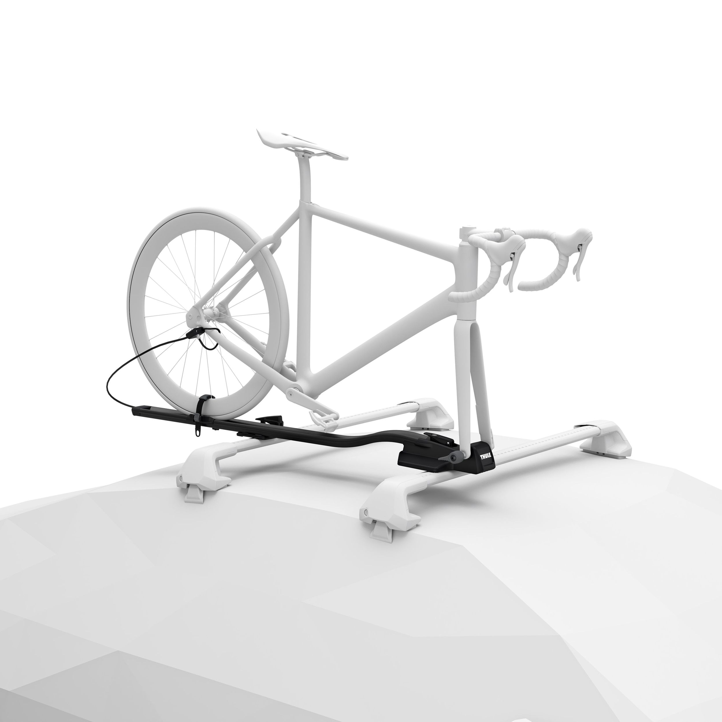 Thule FastRide Black Lockable Fork Mount Roof Bike Rack | Canadian Tire