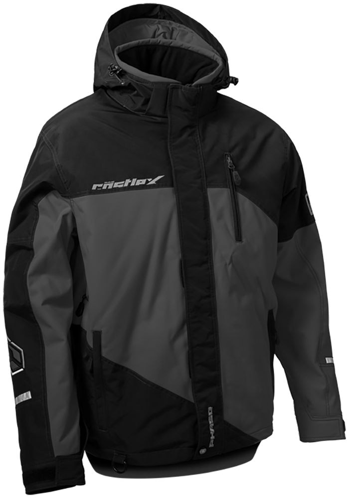 Castle X Phase Men's Snowmobile Jacket, Black/Charcoal, Assorted Sizes ...