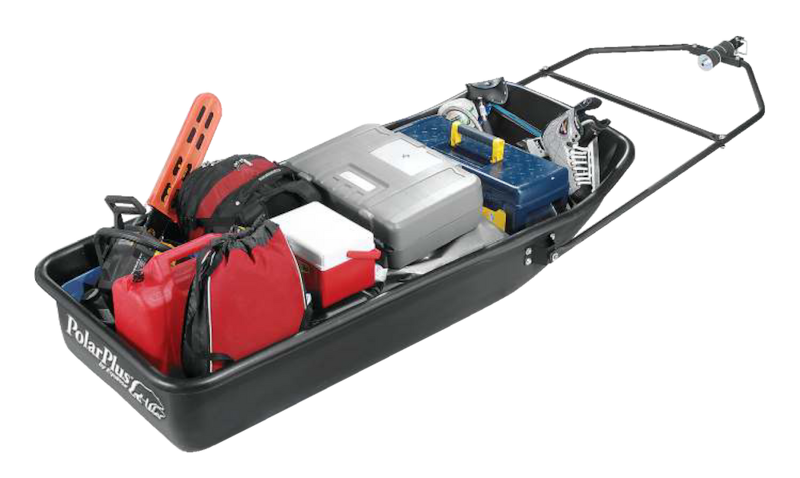 Equinox BG-01956 Polar Plus Toboggan Cargo Sled, Lightweight, 72 L x 30 ...