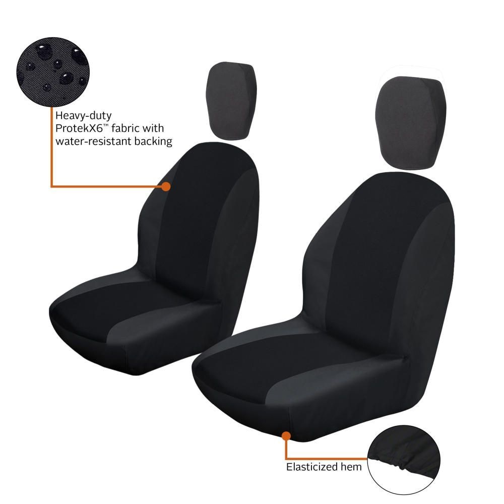Classic Accessories QuadGear UTV Bucket Seat Covers Fits Yamaha Rhino 2015 Models Older Black Canadian Tire
