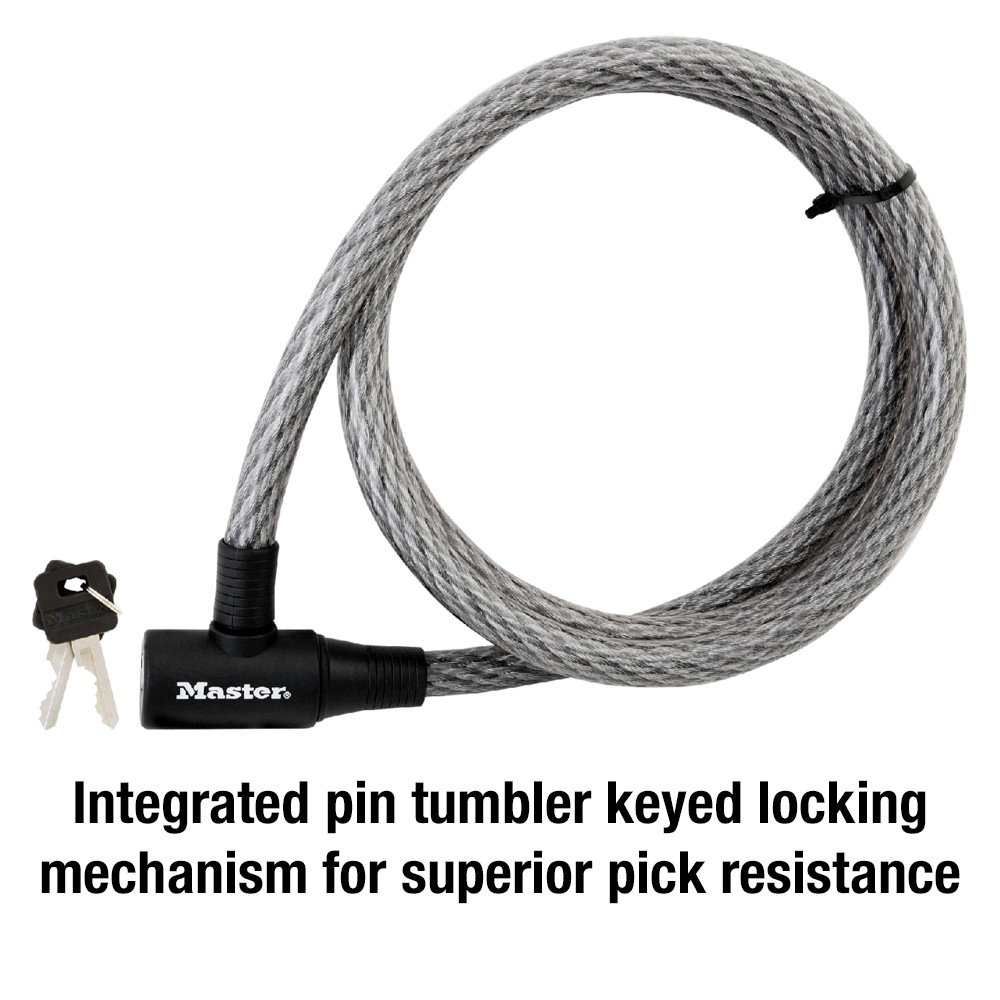 Master Lock Keyed Cable Lock | Canadian Tire