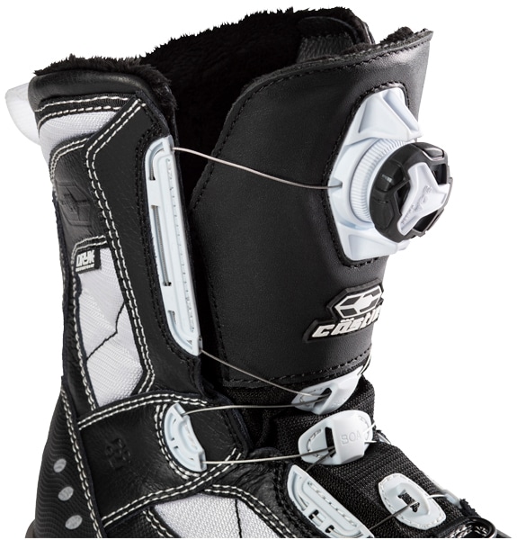 Castle X Women's Charge Boa Snowmobile Winter Boots, White, Assorted ...