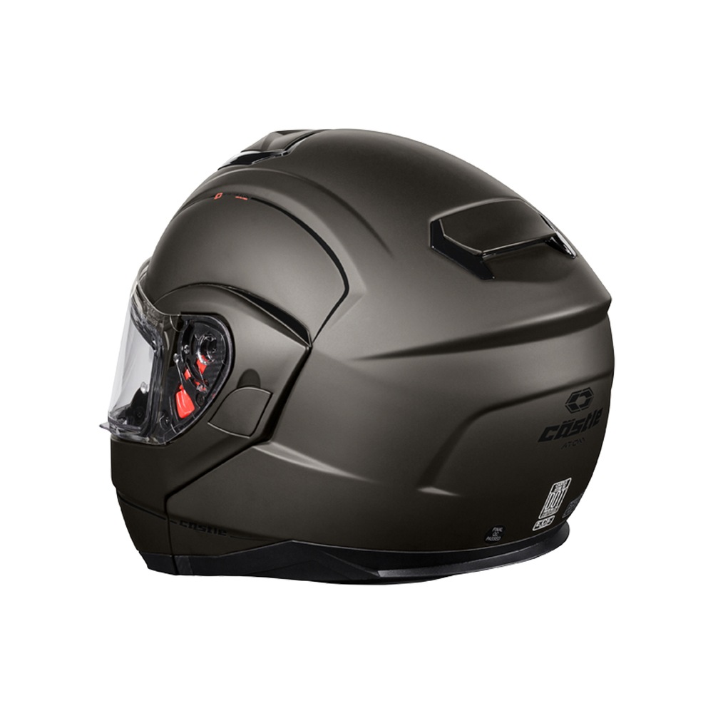Castle X Atom SV Modular Snowmobile Helmet, Matte Black | Canadian Tire