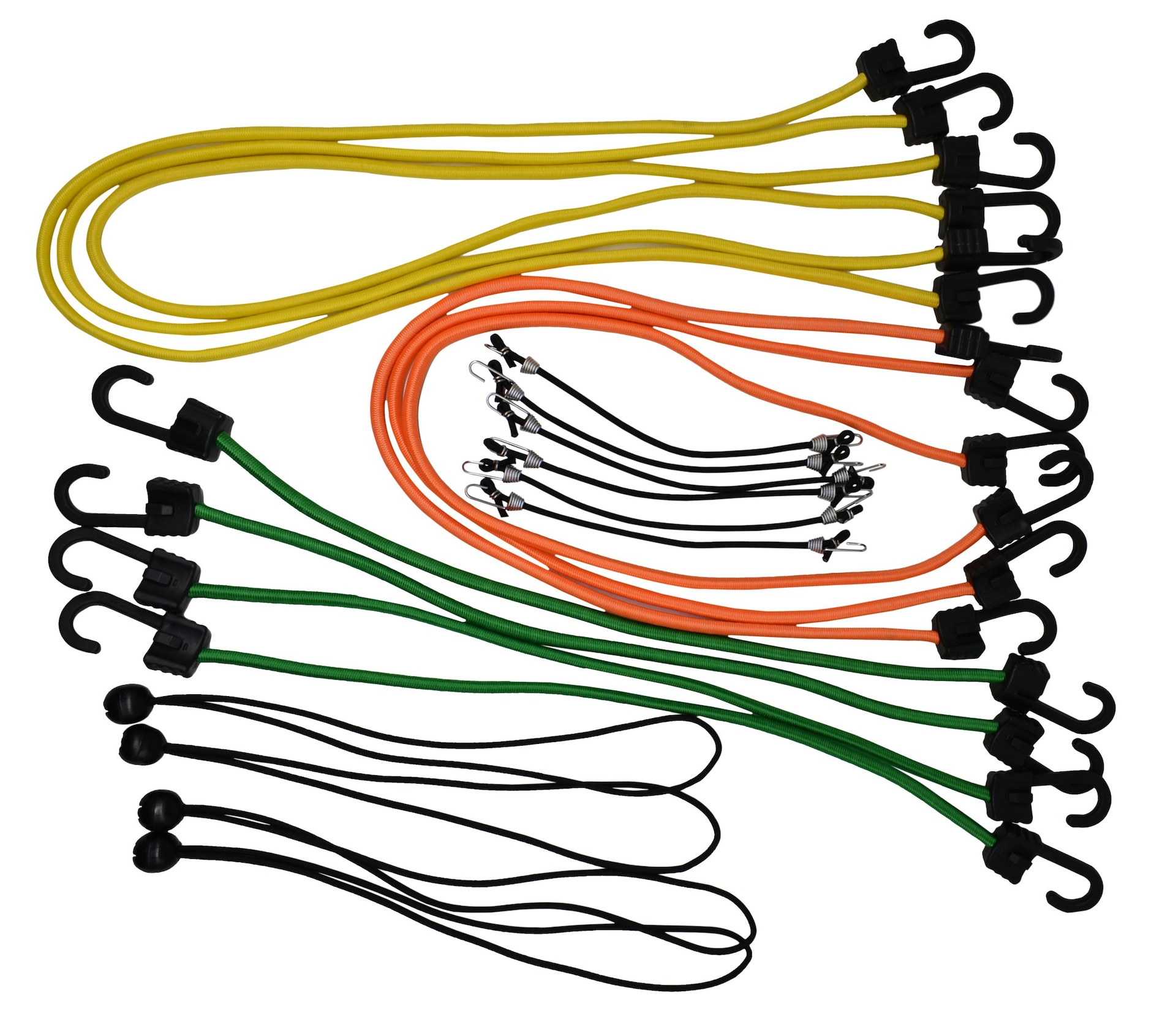 Certified Interconnected Rubber Bungee Cord Kit, 20-pk | Canadian Tire