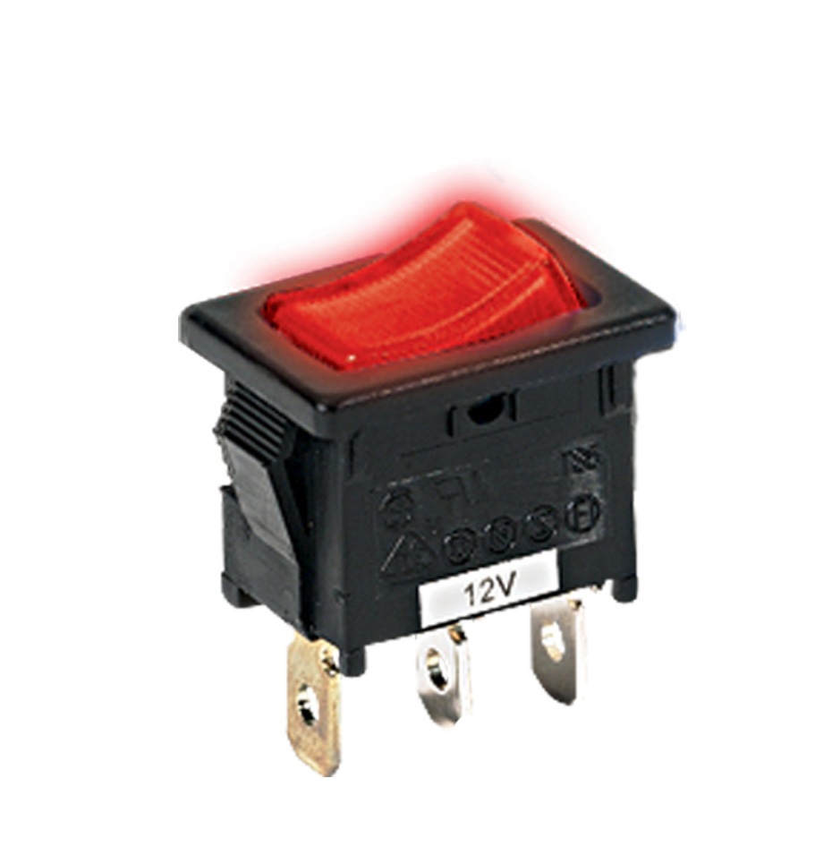 Red Mini Rocker Switch | Canadian Tire