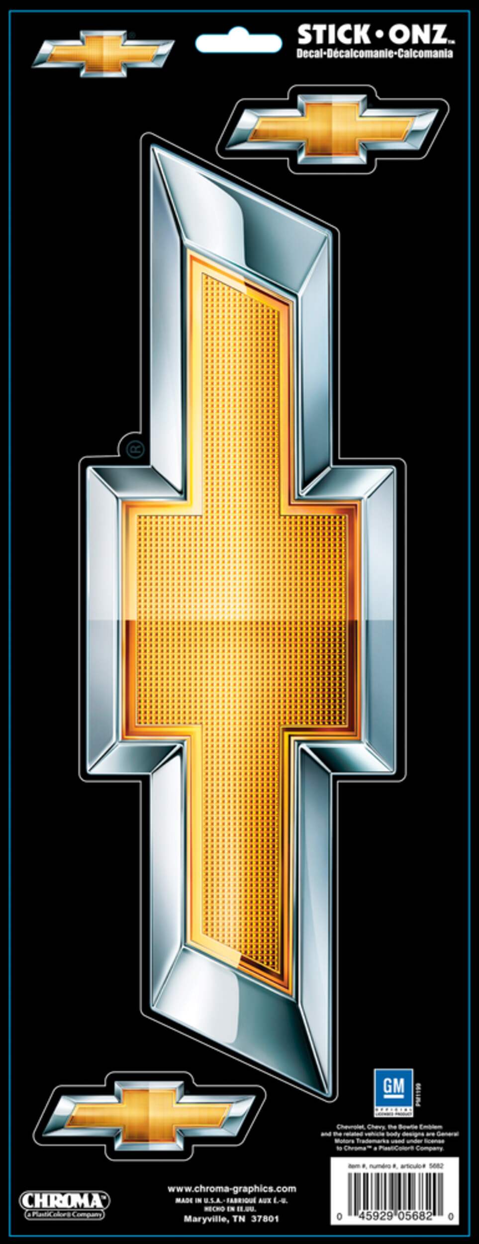 Chevy Bowtie Car Decal, 2 x 6-in | Canadian Tire