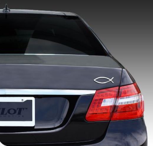 Chrome Fish Emblem Decal | Canadian Tire