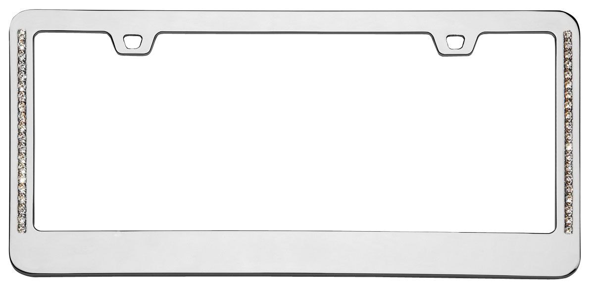 Chrome Diamond Design License Plate Frame | Canadian Tire