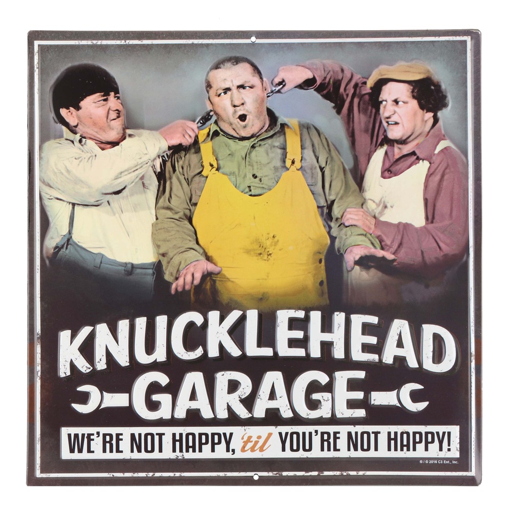 Knucklehead Tin Sign | Canadian Tire