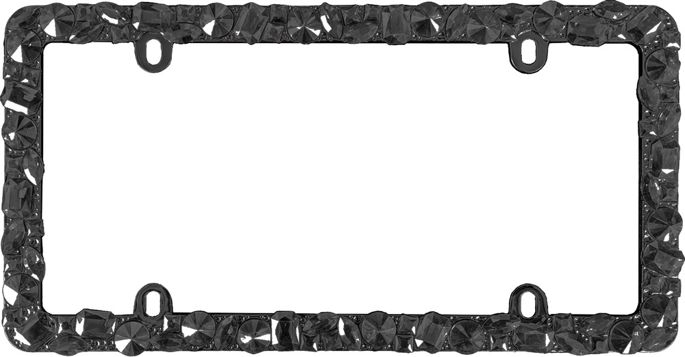 Cruiser License Plate Frame, Black Dazzle | Canadian Tire