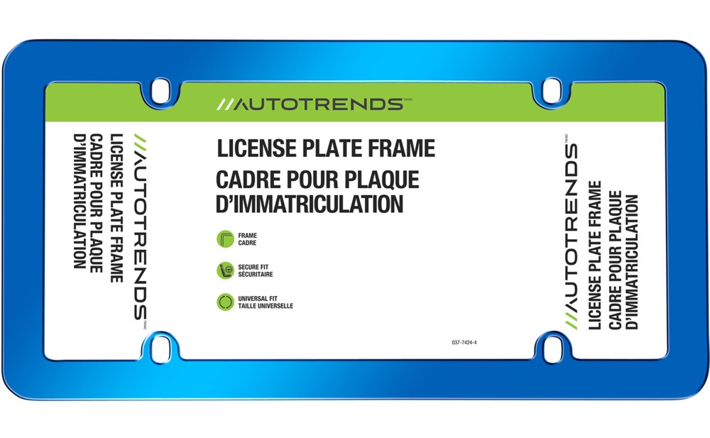 AutoTrends Anodized License Plate Frame | Canadian Tire