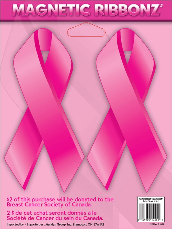 Breast Cancer Awareness Magnetic Ribbon | Canadian Tire