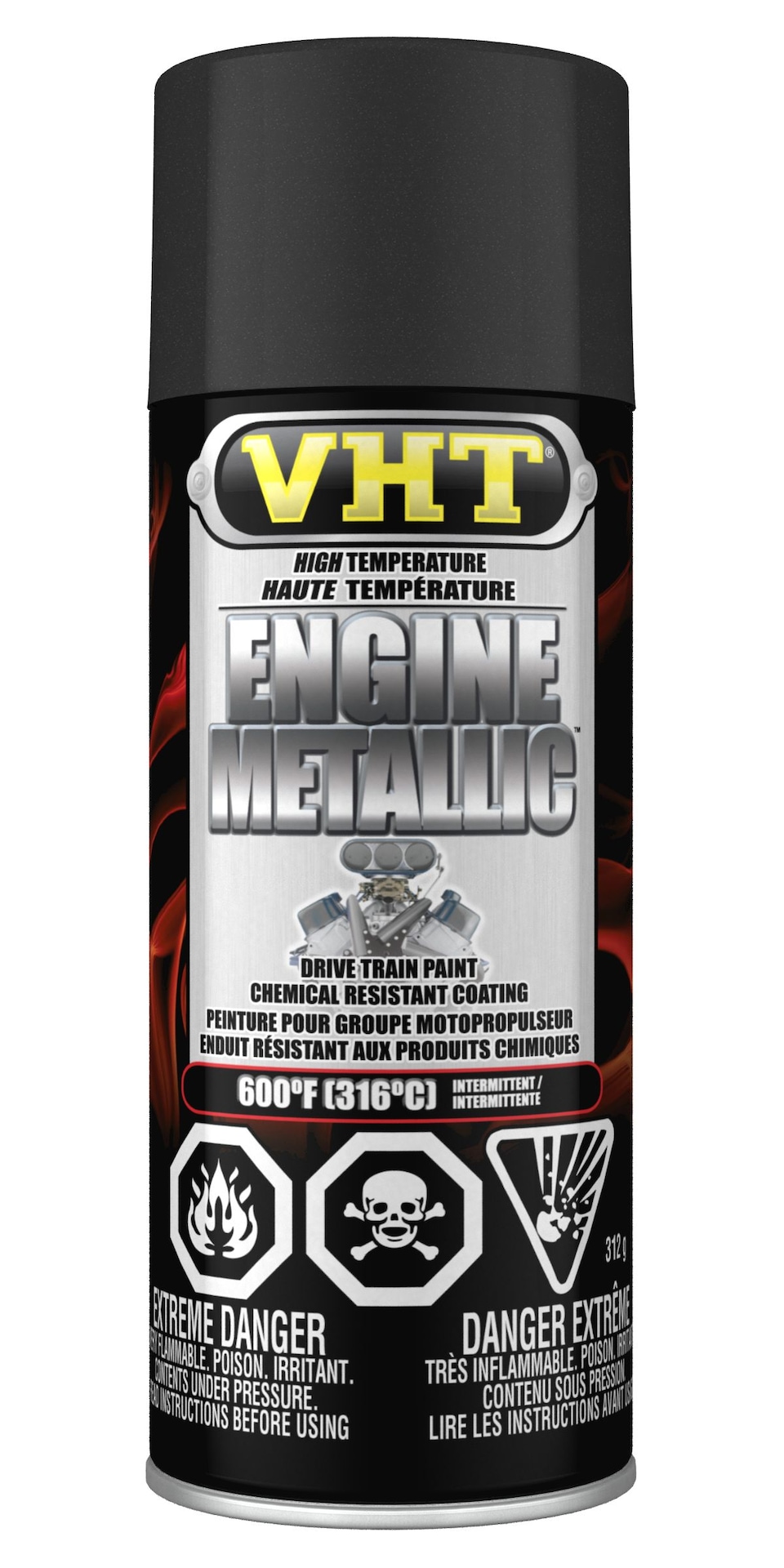 VHT High Temperature Engine Metallic Paint, 312-g | Canadian Tire