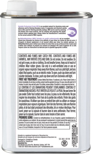Solvable Methyl Ethyl Ketone (MEK), 946-mL | Canadian Tire