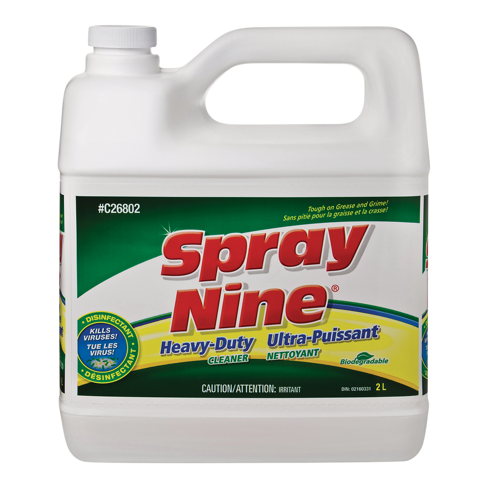 Spray Nine Heavy-Duty Bio-Degradable Car Cleaner & Disinfectant ...