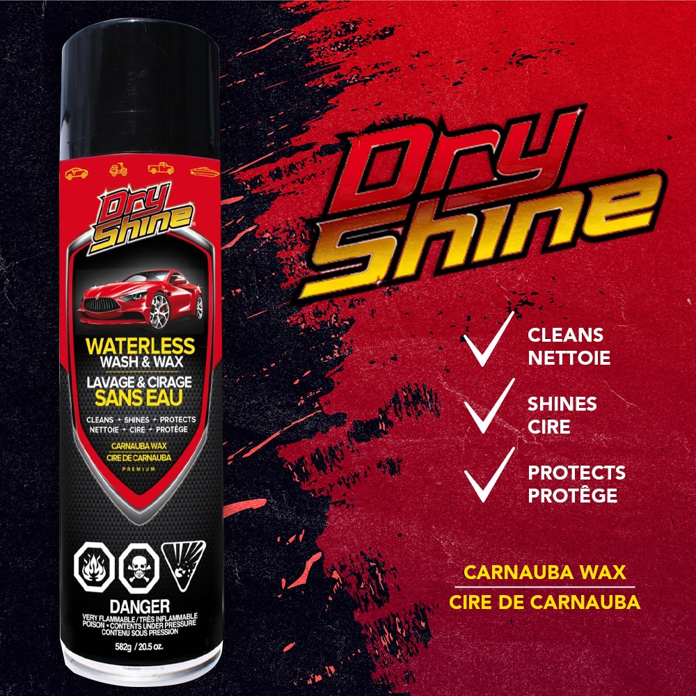 Dry Shine Waterless Car Wash & Wax Spray, 582-g | Canadian Tire