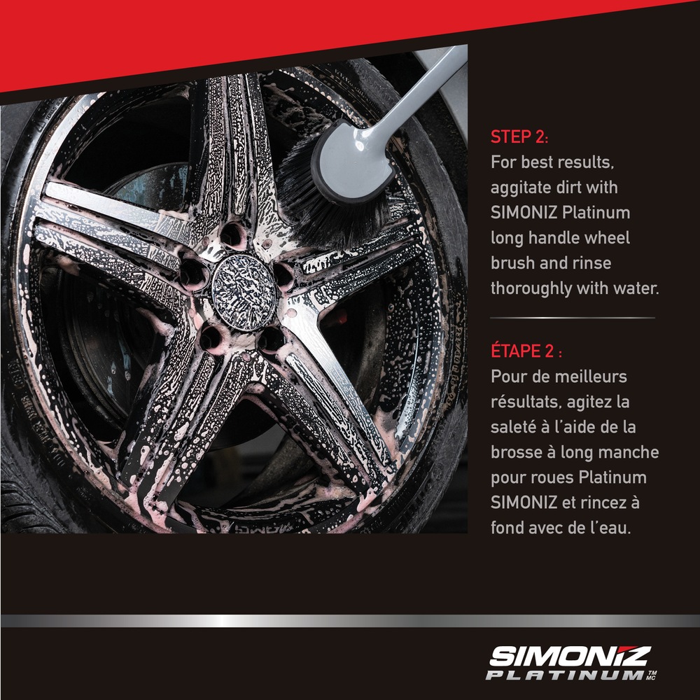 SIMONIZ Platinum Heavy-Duty Car Wheel/Rim Cleaner Spray, 750-mL ...