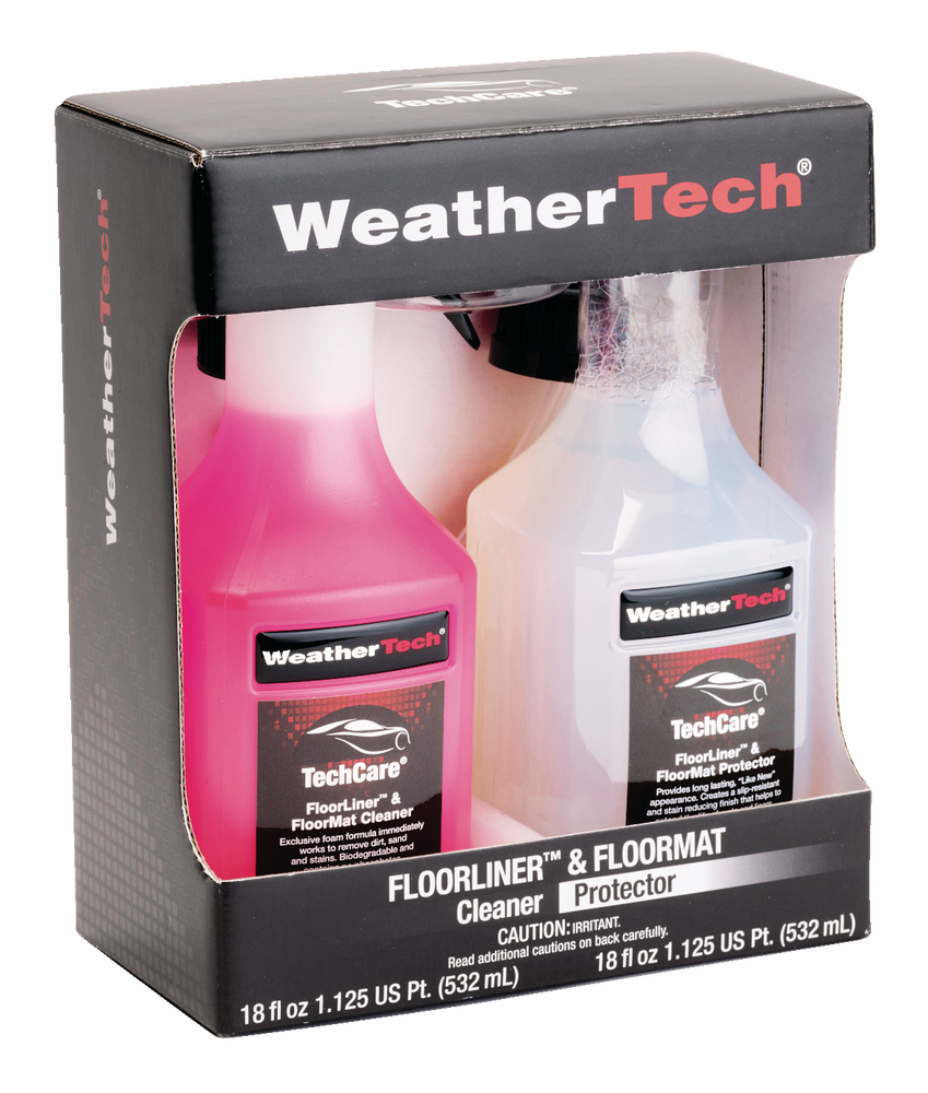 WeatherTech TechCare Car Floor Liner & Floor Mat Cleaner & Protector, 2 ...