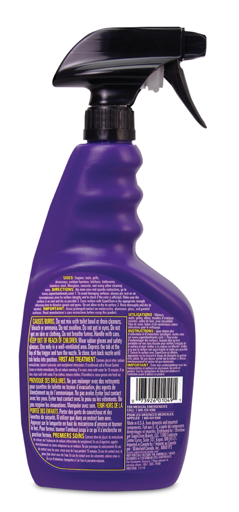 SuperClean Tough Task Car Cleaner and Degreaser Spray, 946-mL ...