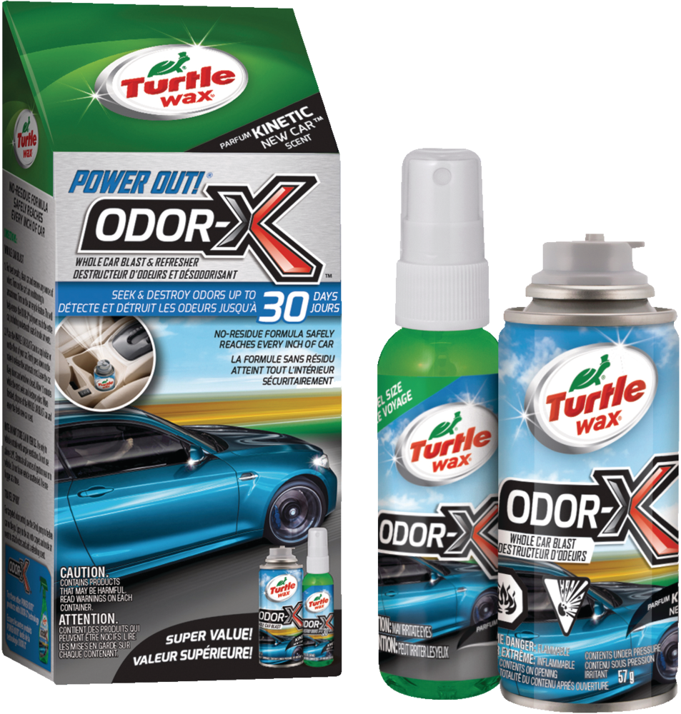 Turtle Wax Power Out! Odor-X® Whole Car Blast & Odor Eliminator, New ...