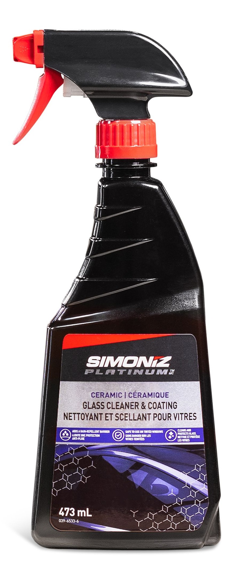 SIMONIZ Platinum Ceramic Auto Glass Cleaner Spray, 473-mL | Canadian Tire