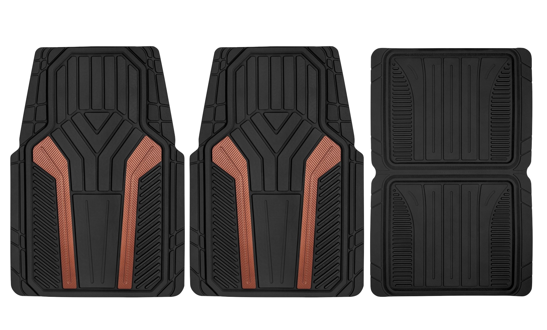 AutoTrends Carbon Fibre Floor Mats, 4-pk | Canadian Tire