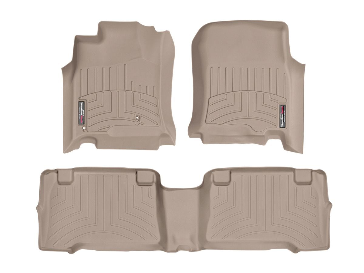 WeatherTech® Custom Front and Rear FloorLiner™ Kit, Tan | Canadian Tire