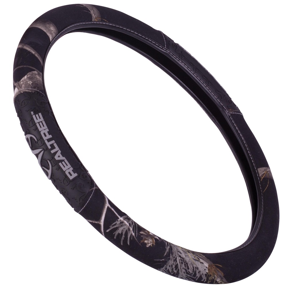 Realtree 2-Grip Steering Wheel Cover, Black | Canadian Tire