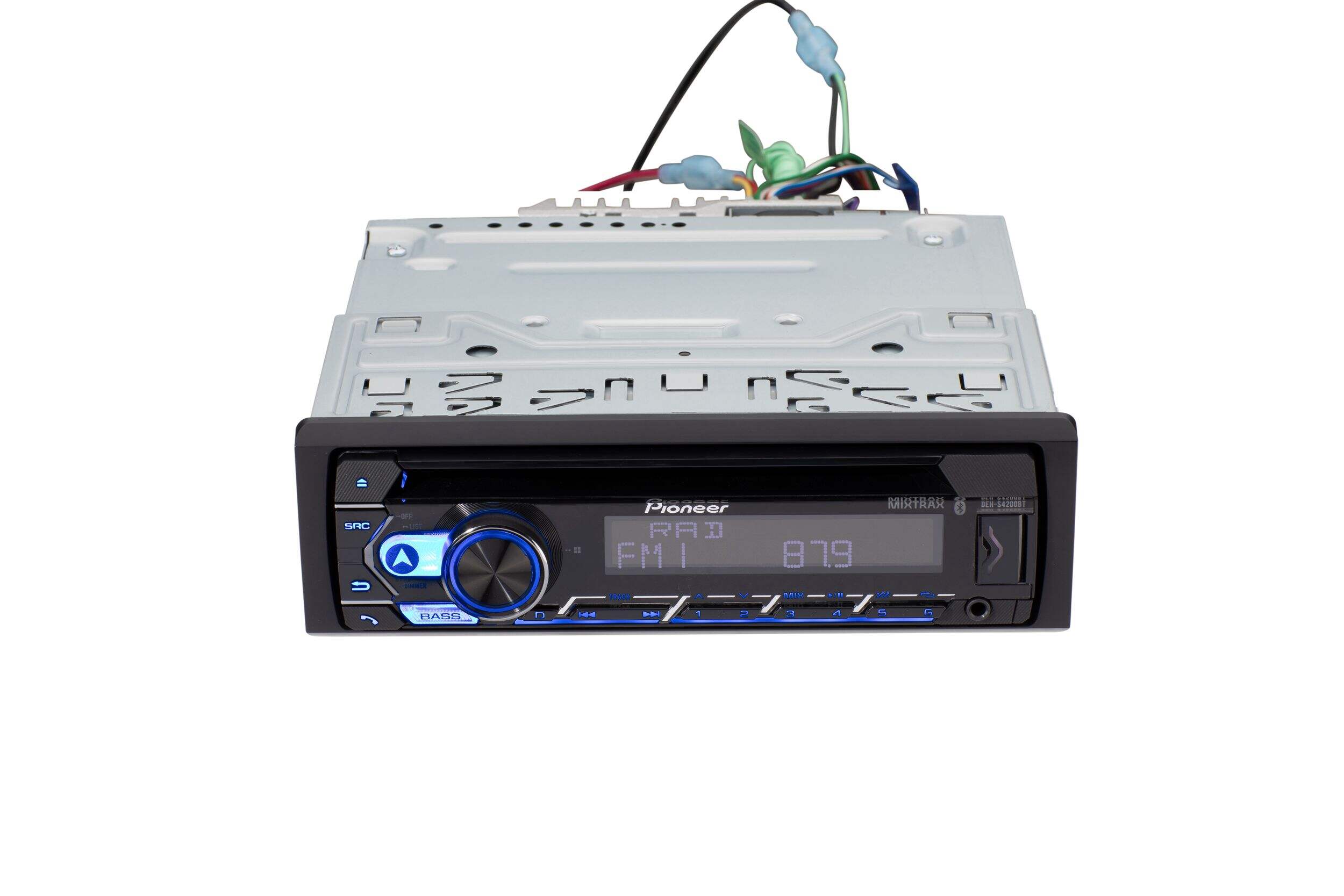 Pioneer DEH-S4220BT Single DIN / CD Car Stereo Receiver with Bluetooth, Black | Canadian Tire