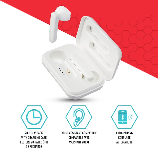 Bluehive BluePods True Wireless Earbuds, with Charging Case for Running ...