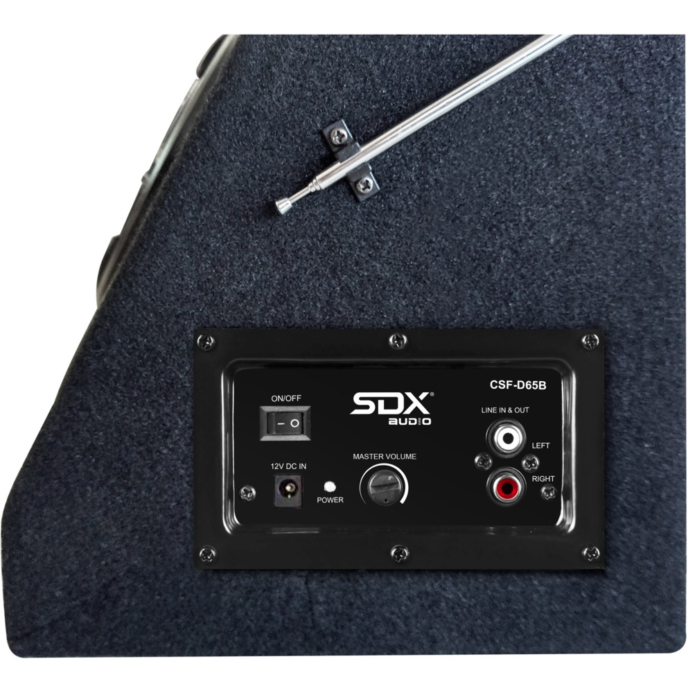 Sondpex Portable Bluetooth Docking Speaker System & Music Player, Black ...