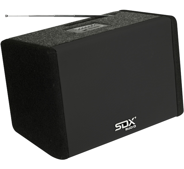 Sondpex Portable Bluetooth Speaker System & Digital Music Player, Black ...