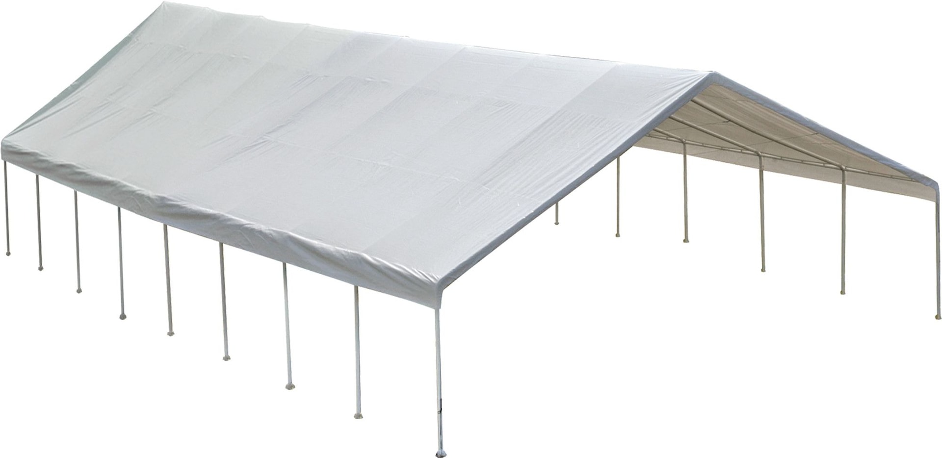 ShelterLogic Water Resistant Steel Canopy Frame, 30 x 50 x 13-ft ...