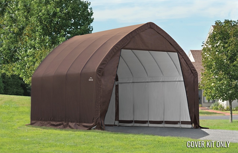 Replacement Cover Only - ShelterLogic Peak Replacement Cover Kit, 18-ft ...