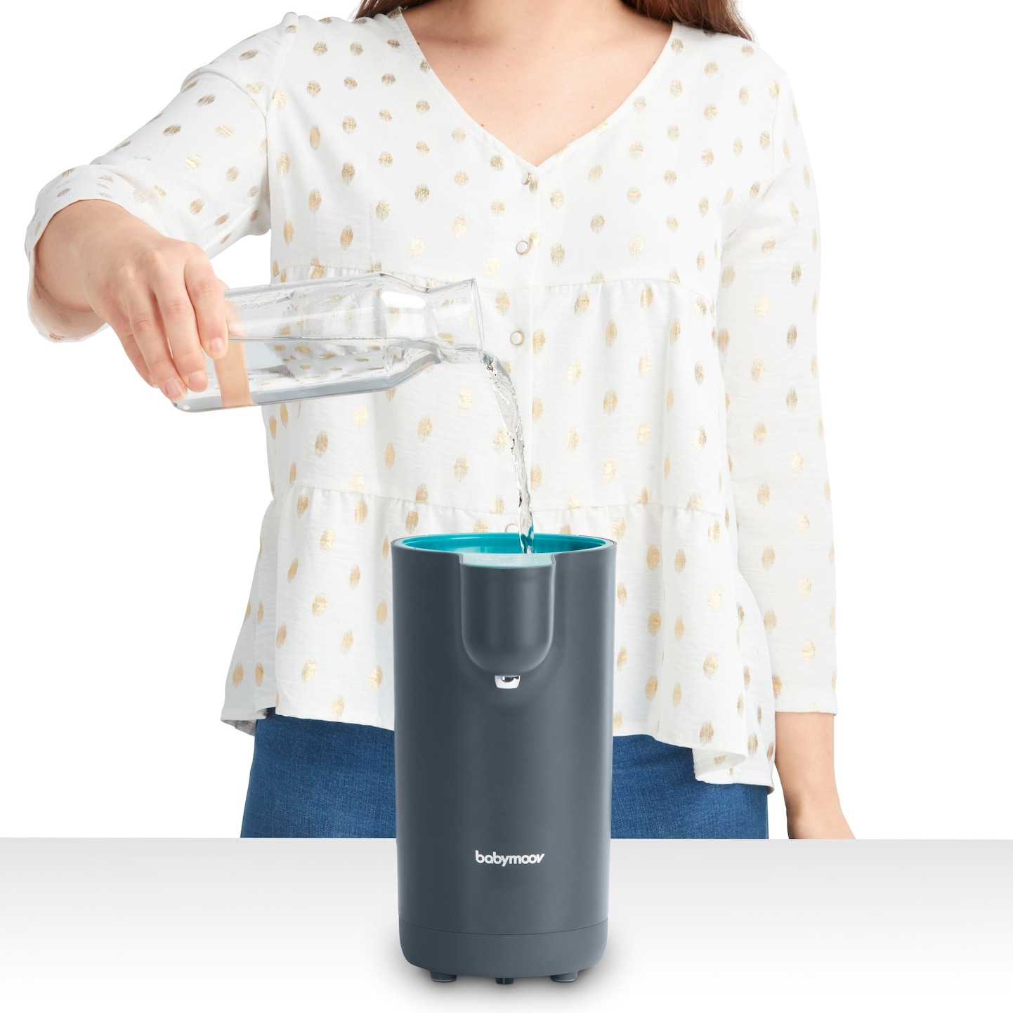 Babymoov Milky Now Smart Instant Water & Water Dispenser, Stainless ...