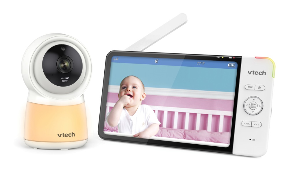 VTech RM7754HD - Moniteur de surveillance vidéo pour bébé, Wi-Fi HD ...