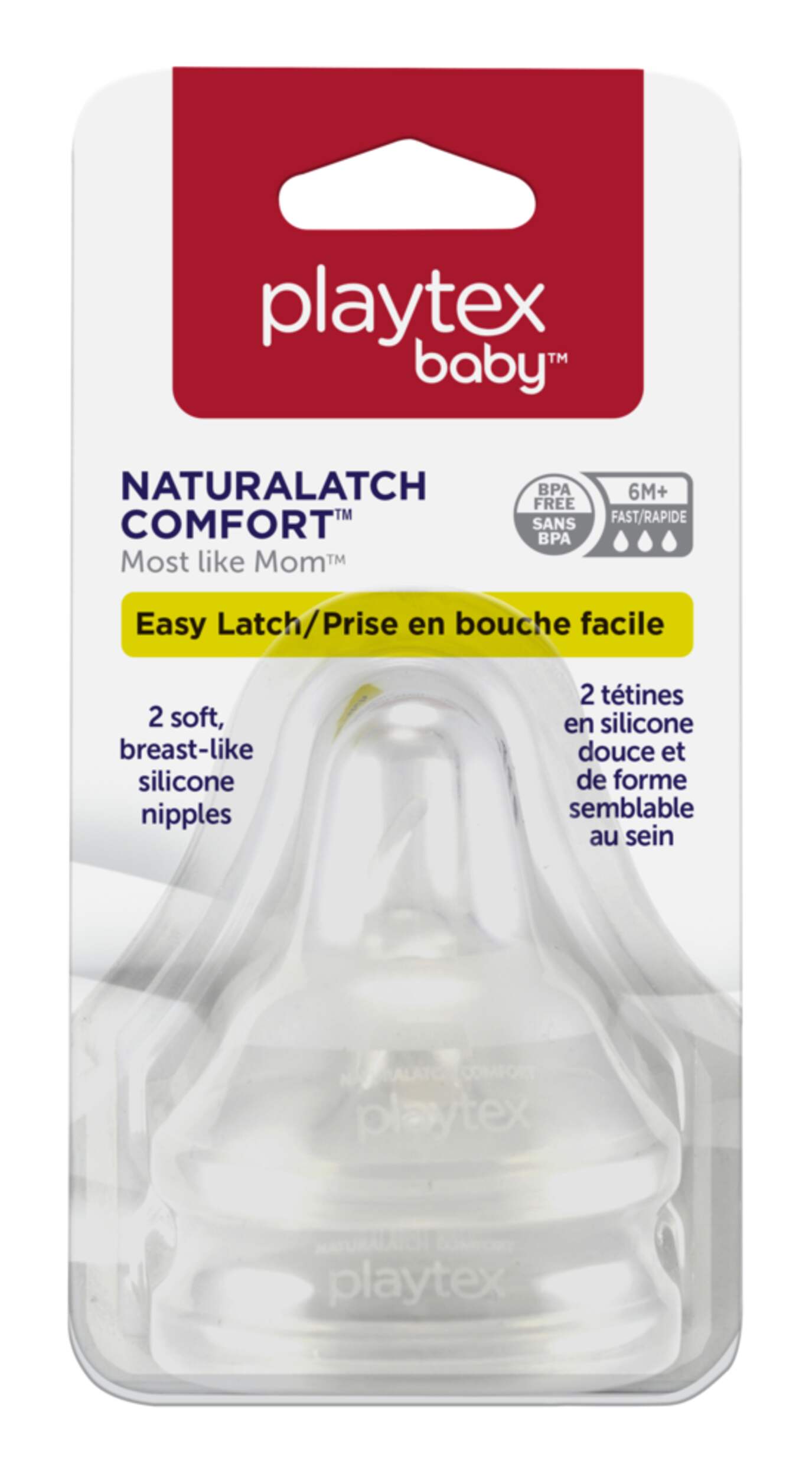 Playtex® Drop-In®s NaturaLatch® Silicone Nipple | Canadian Tire