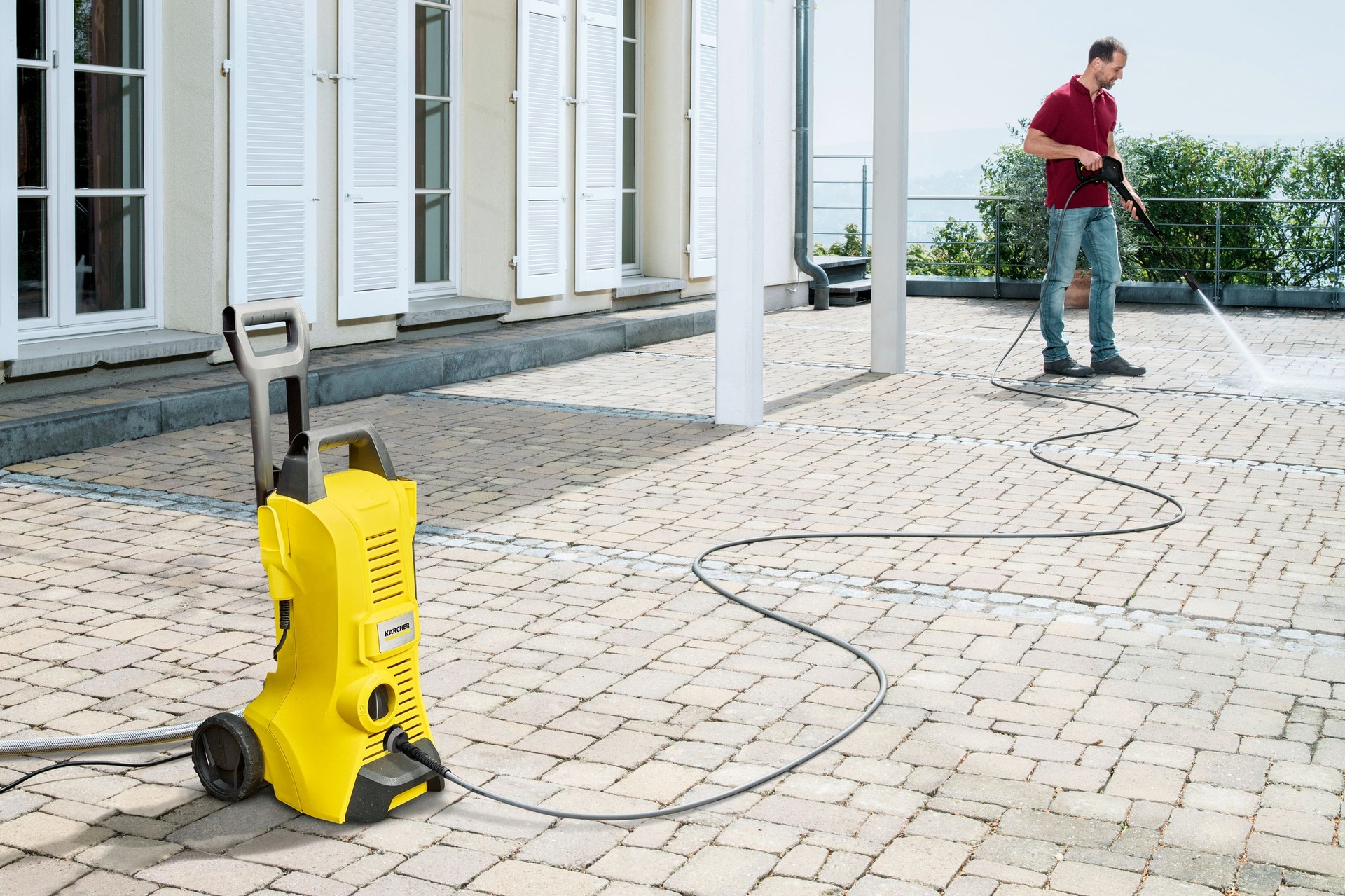 Karcher K 3 Power Control 1800 PSI 1.45 GPM Electric Pressure Washer with Dirt Blaster Canadian Tire