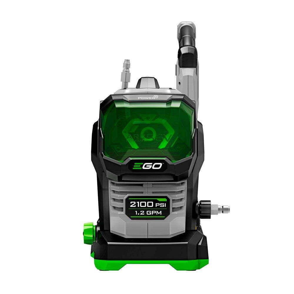 EGO POWER+ 56V 2100 PSI Compact Pressure Washer with 6.0Ah Battery and ...