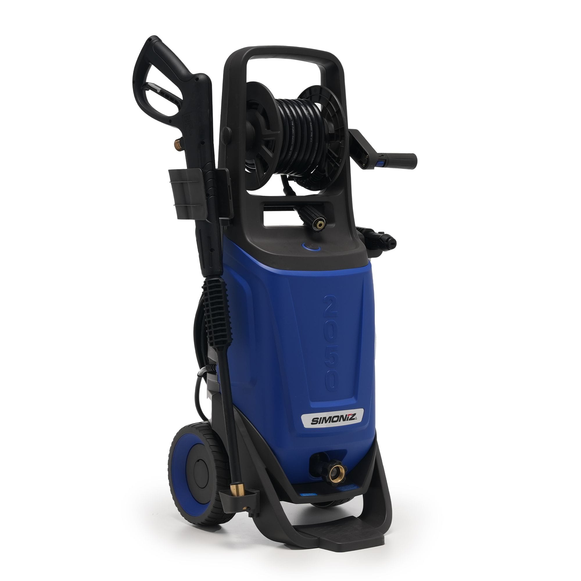Simoniz 2050 PSI 1.5 GPM Corded Cold Water Wheeled Brushed Electric Pressure Washer w Foam Blaster Canadian Tire