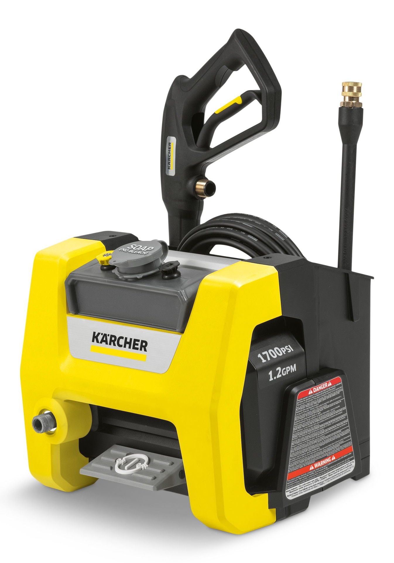Karcher K1700 Cube 1700 PSI 1.2 GPM Electric Pressure Washer with Quick Connect Wand 3 Spray Nozzles Canadian Tire