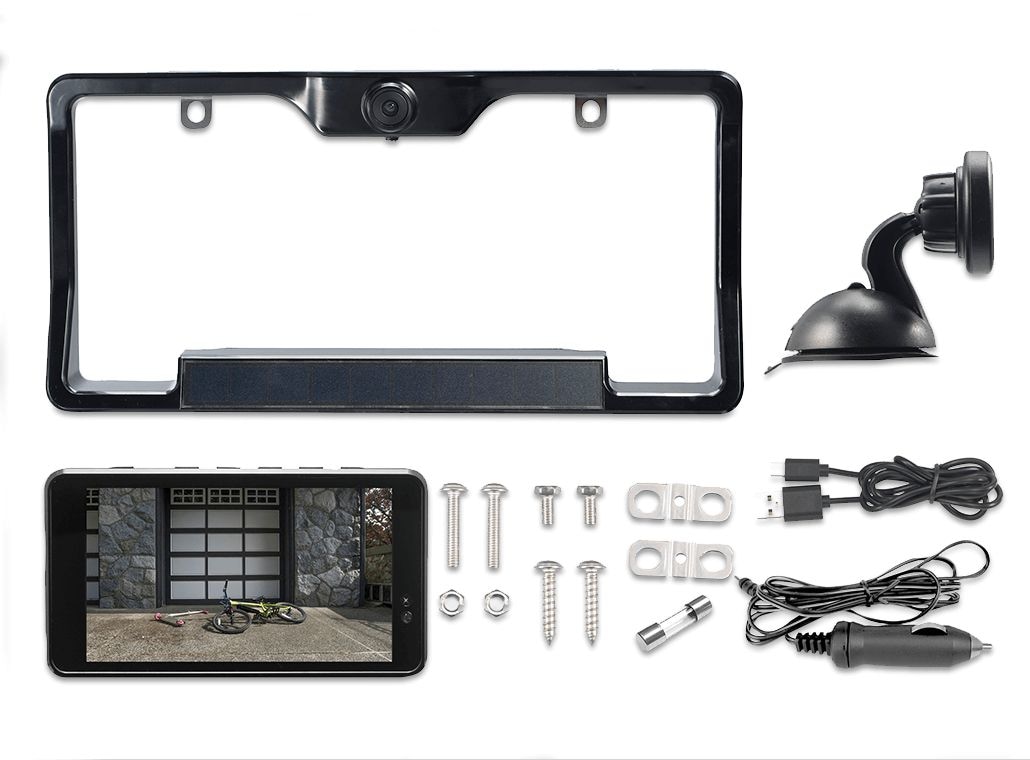 Type S Wireless & Solar Powered 720p HD Backup Camera with 5-in Monitor ...