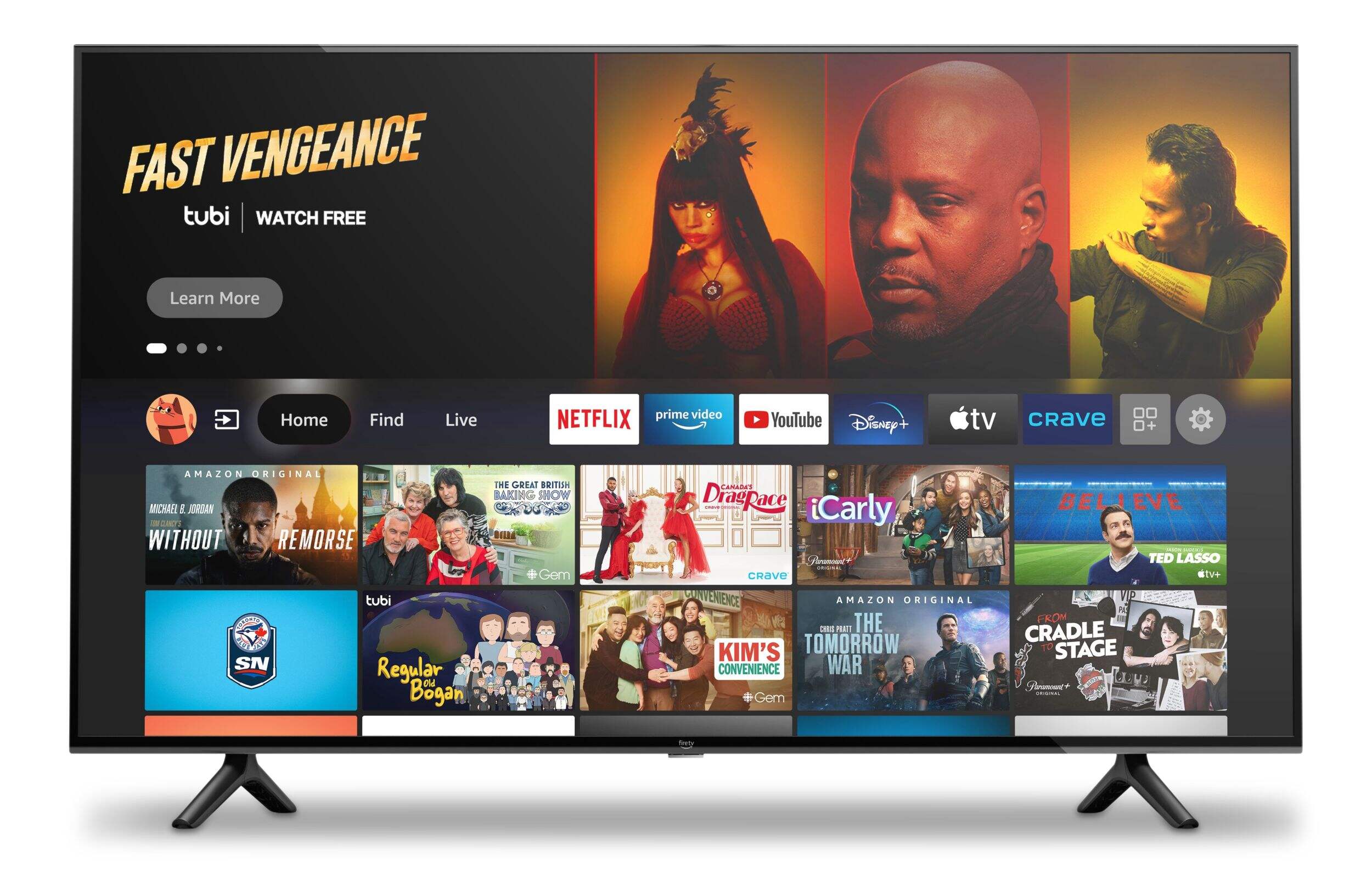Amazon 4K Ultra HD HDR LED Smart TV, 55-in | Canadian Tire