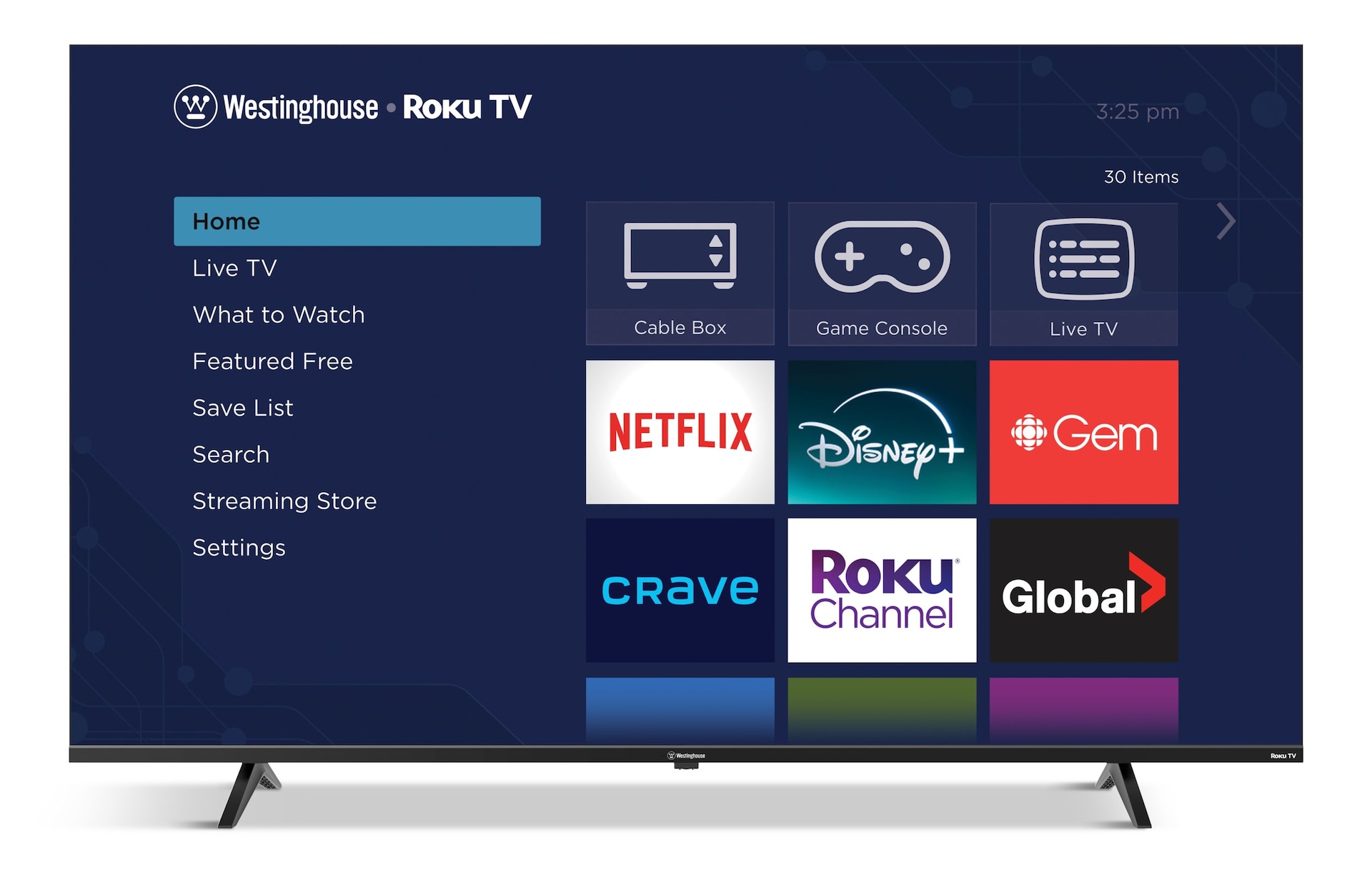 Westinghouse 4K UHD Roku Smart TV, 58-in | Canadian Tire