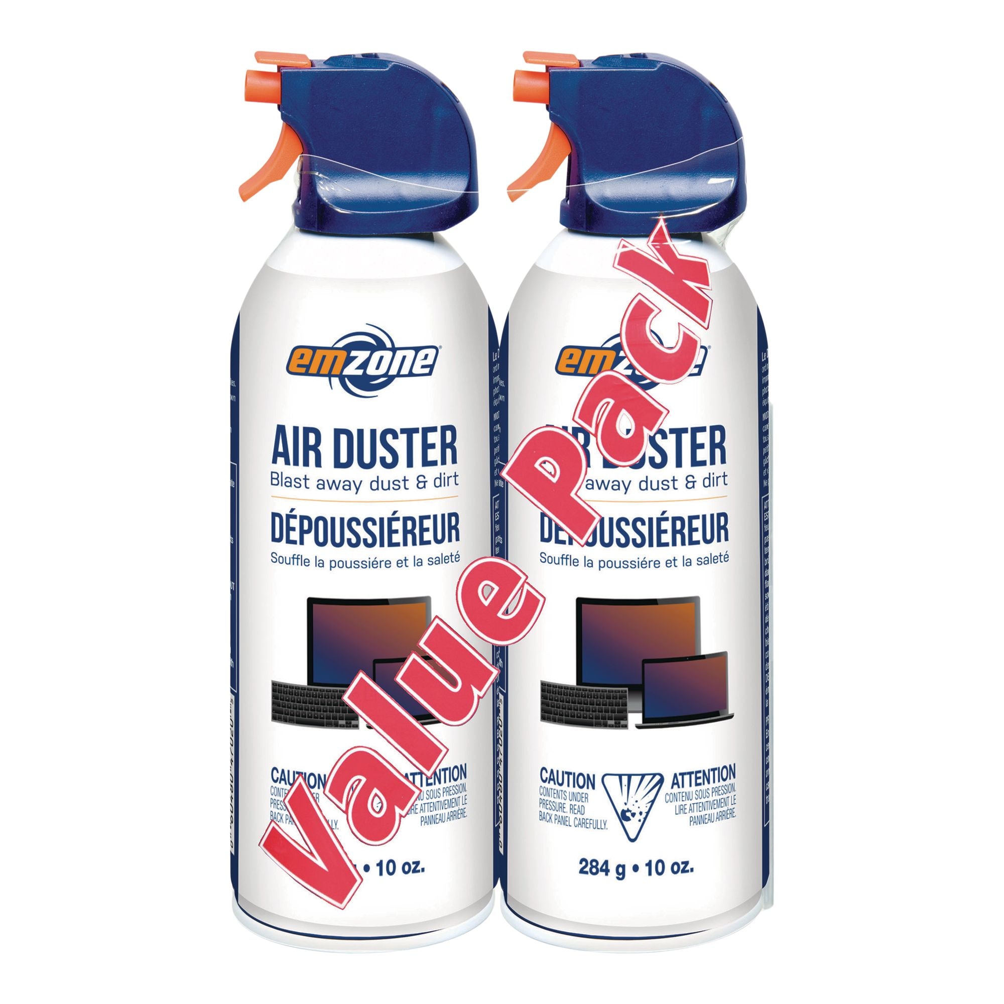 Emzone Compressed Air Duster, 10-oz, 2-pk | Canadian Tire