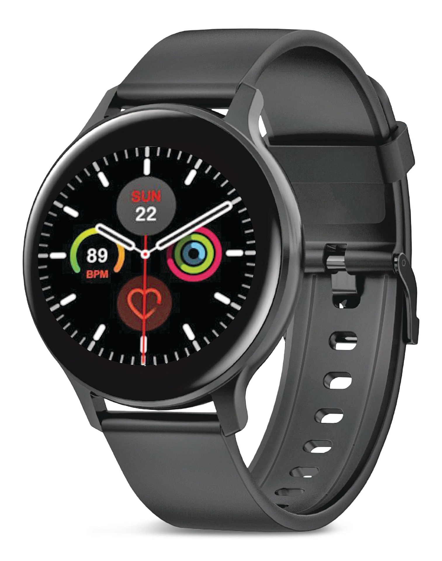 Sech Fusion Fitness Smartwatch with Colour Touchscreen Display ...